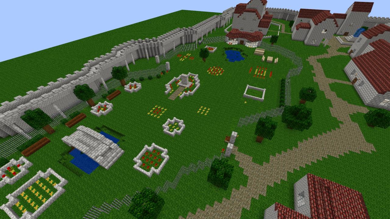 RuneScape - City of Falador Minecraft Map