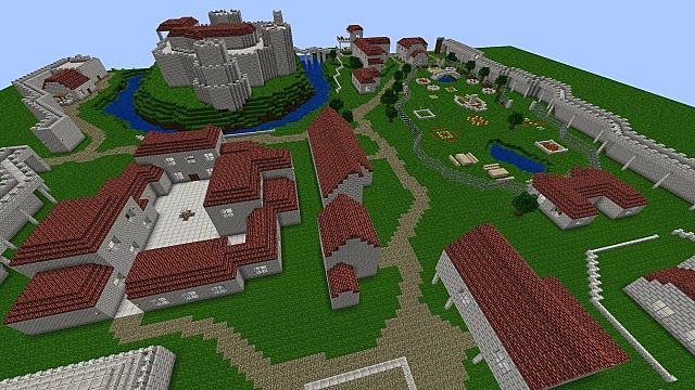 RuneScape - City of Falador Minecraft Map