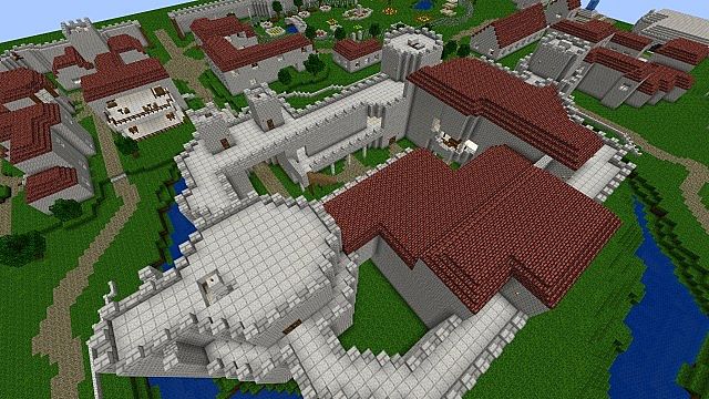 RuneScape - City of Falador Minecraft Map