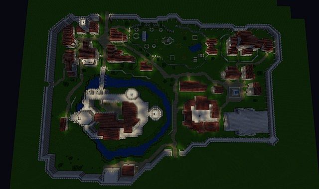 RuneScape - City of Falador Minecraft Map