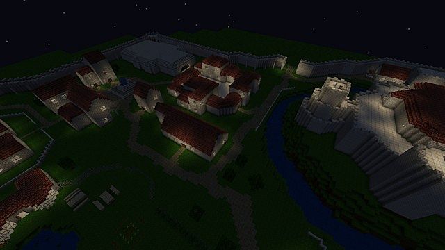 RuneScape - City of Falador Minecraft Map