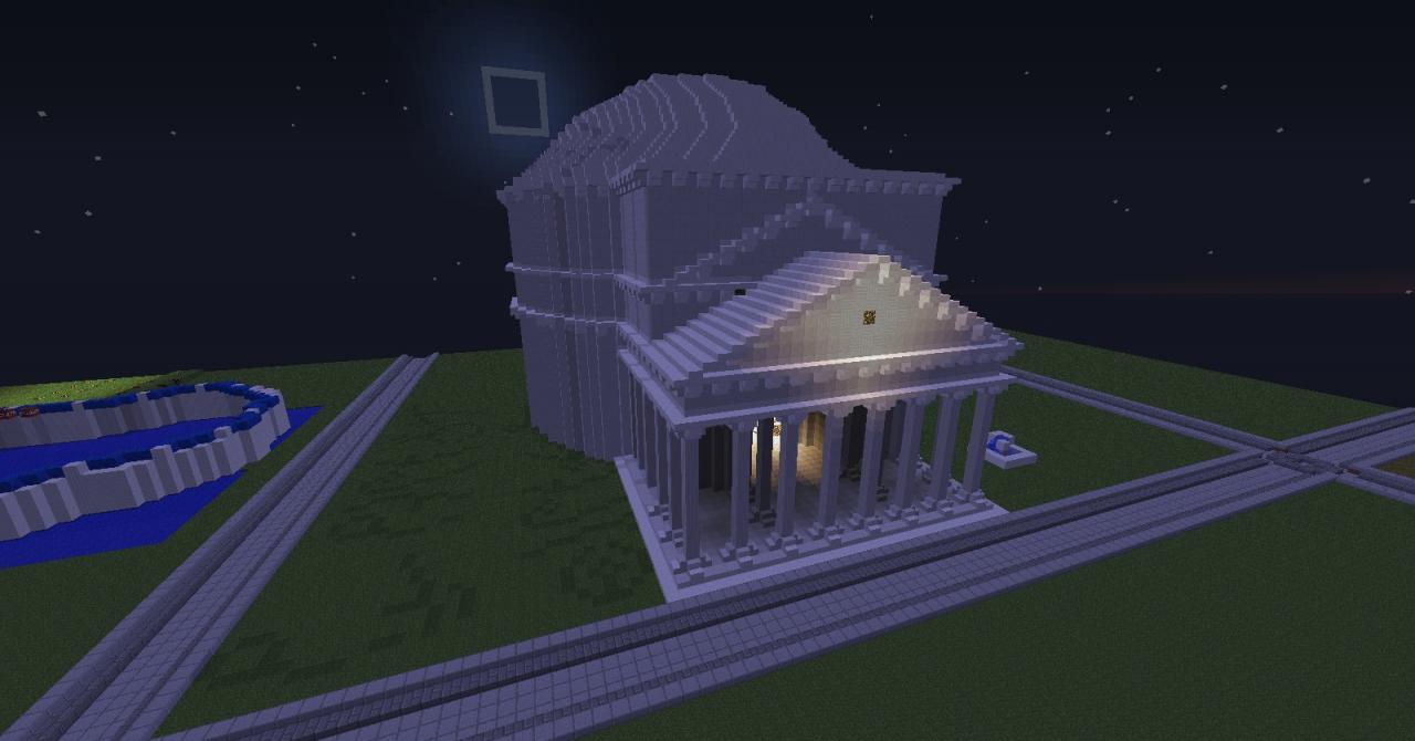 Roman Pantheon Minecraft Map