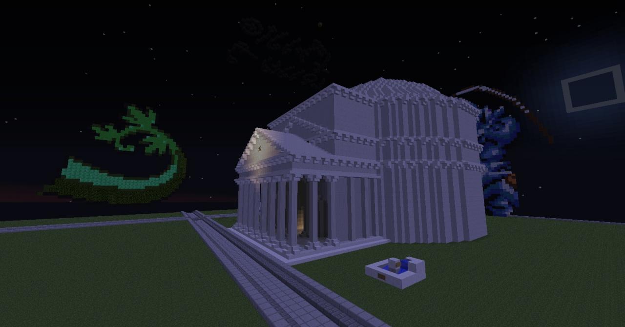 Roman Pantheon Minecraft Map
