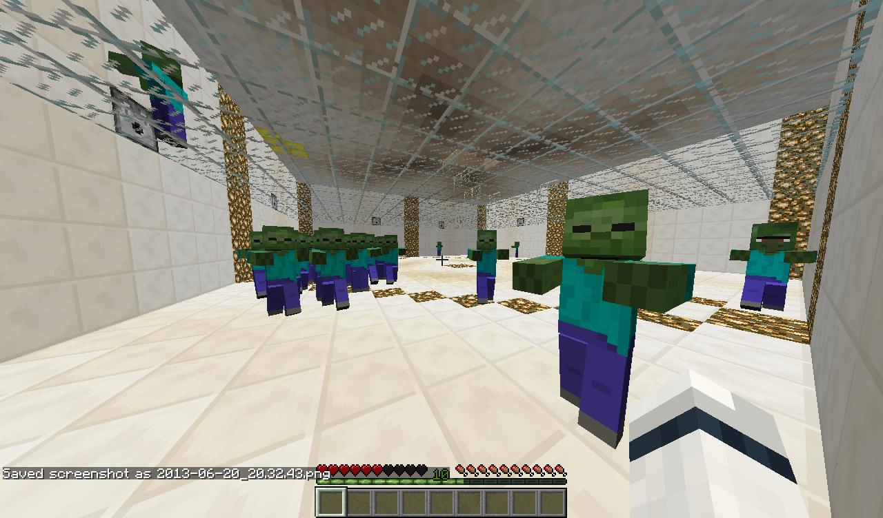 Zombie Survivors Minecraft Map