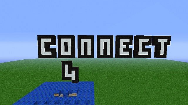 Connect 4- Minecraft Mini-Game Minecraft Map