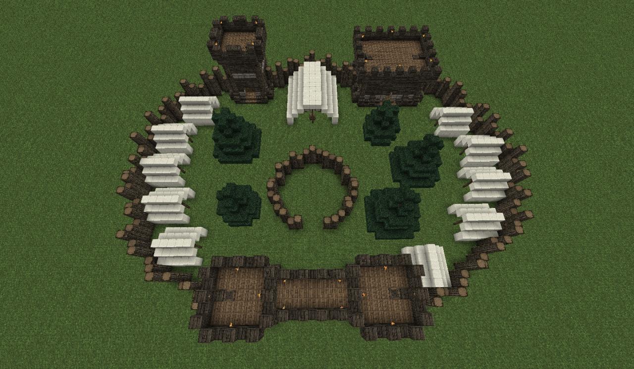 Camp - perfect for spawn or warp (by Mikko1993) Minecraft Map