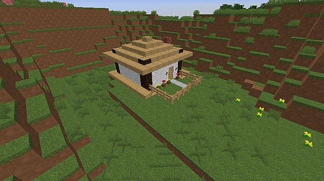 Classic Wool House Minecraft Map