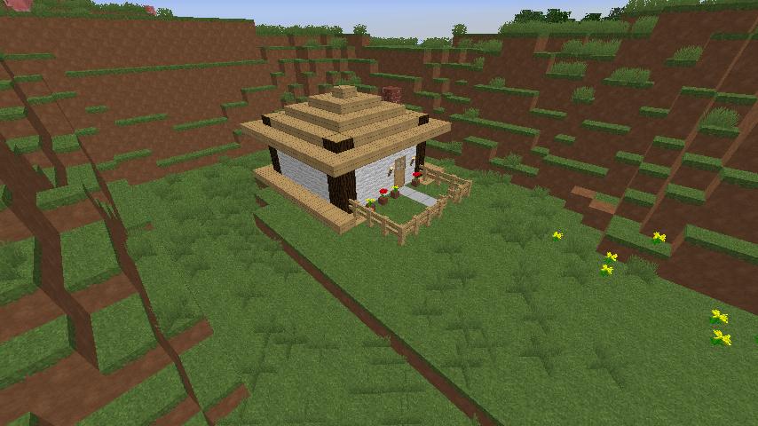 Classic Wool House Minecraft Map