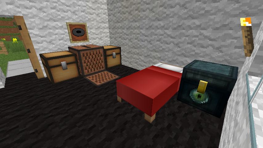 Classic Wool House Minecraft Map