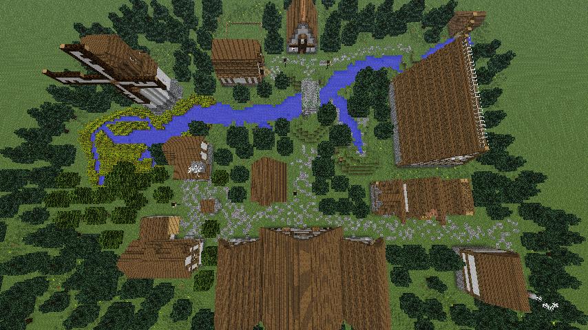 Build: Jade, European Manor of the Medieval Minecraft Map