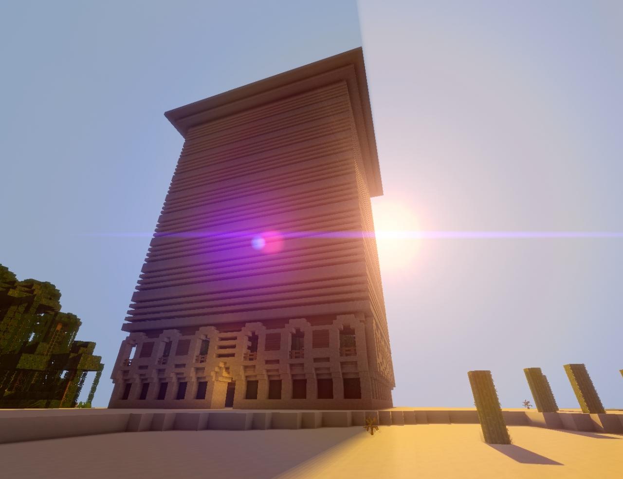 Desert Hotel Minecraft Map