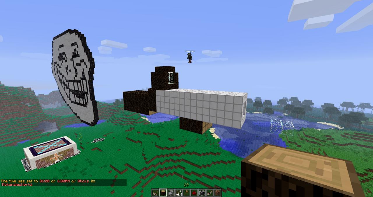 Actual Firing Shot Gun! Minecraft Map