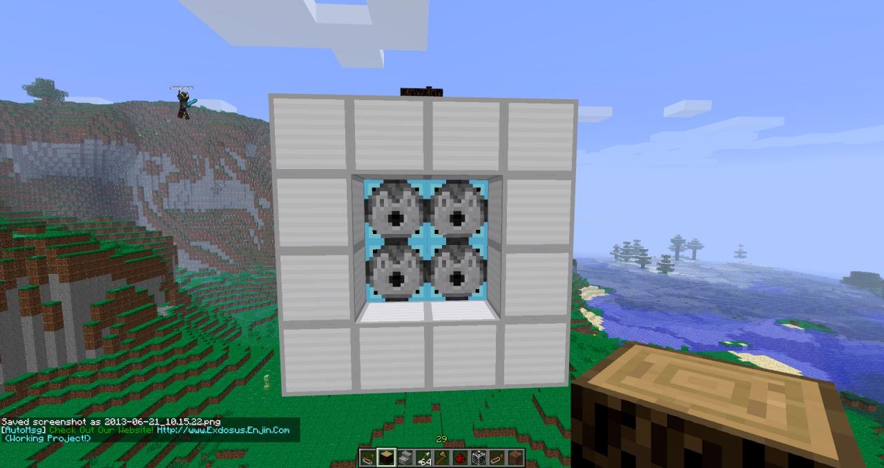 Actual Firing Shot Gun! Minecraft Map