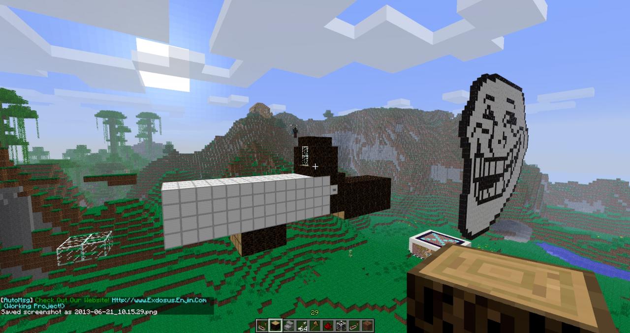 Actual Firing Shot Gun! Minecraft Map