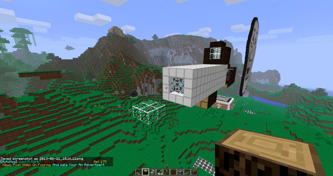 Actual Firing Shot Gun! Minecraft Map