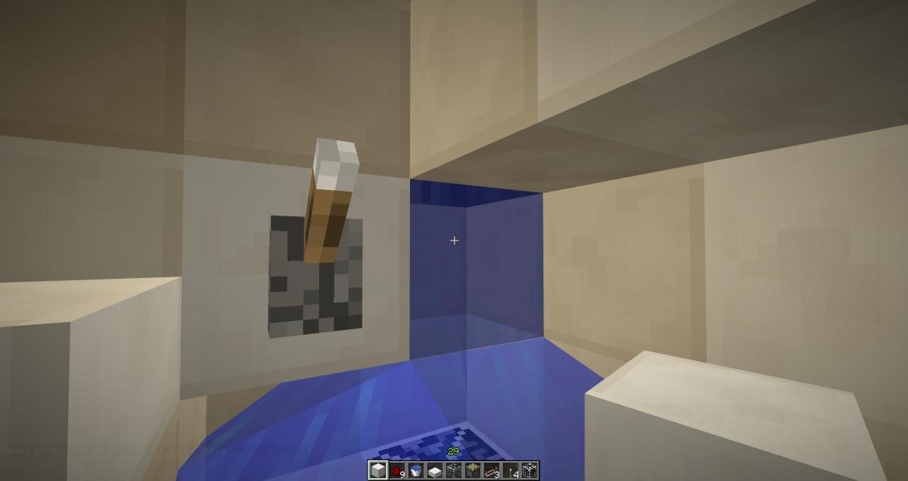 Working Shower Minecraft Map