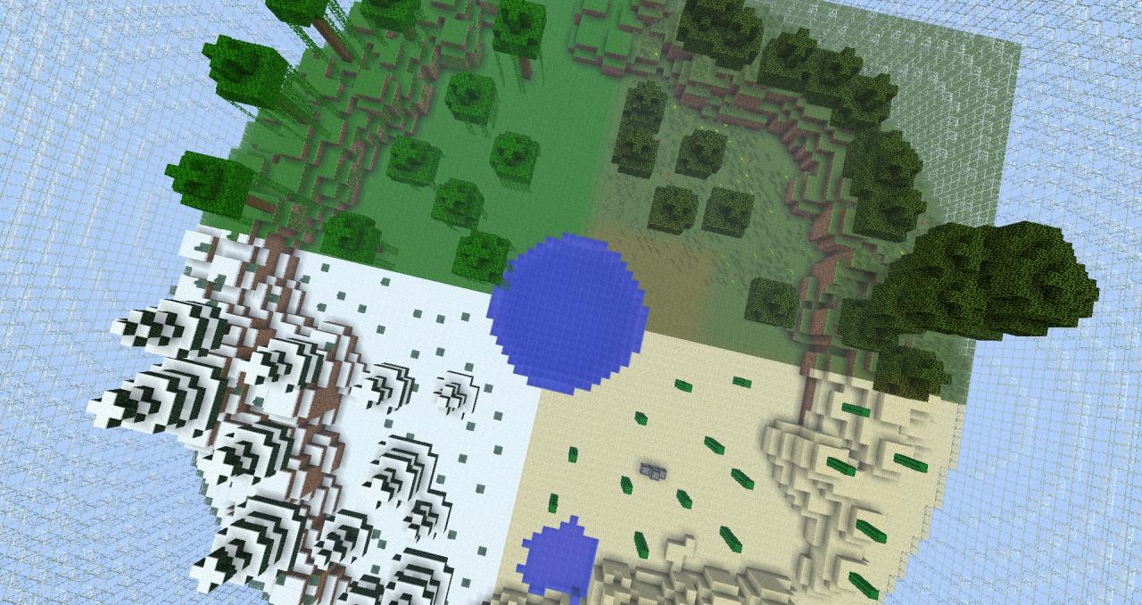Sphere survival Minecraft Map