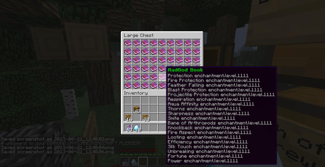 Custom Enchants 2 Minecraft Map