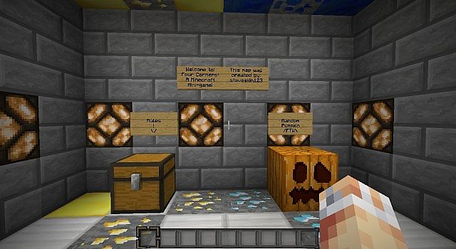 Four Corners Minecraft Map