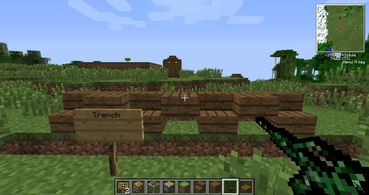 Ideas for a war map Minecraft Map