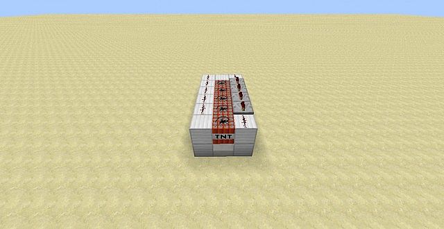 Redstone Cannon Step By Step Minecraft Map