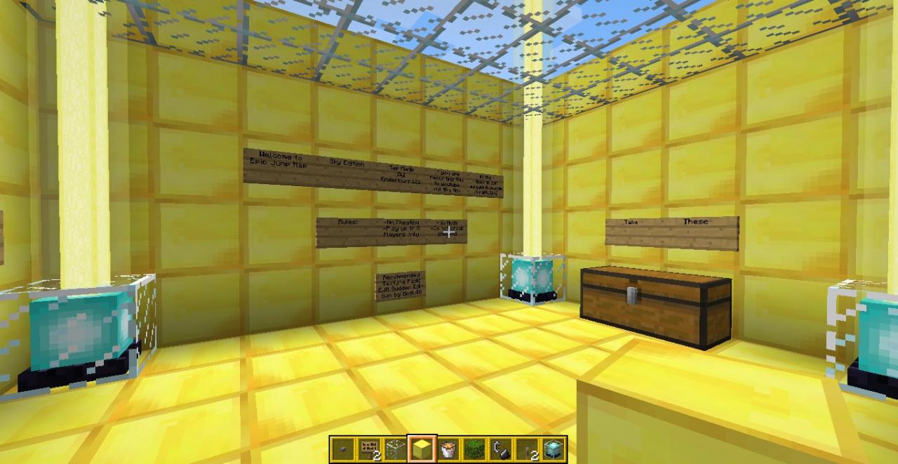 Epic Jump Map Skydoesminecraft edition Minecraft Map