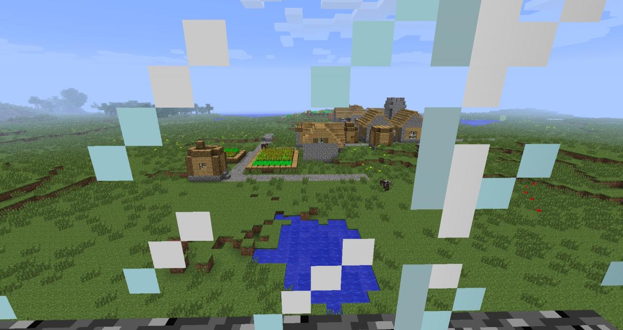 The Jolly Spiffing Gamechap & Bertie Destruction Village Minecraft Map