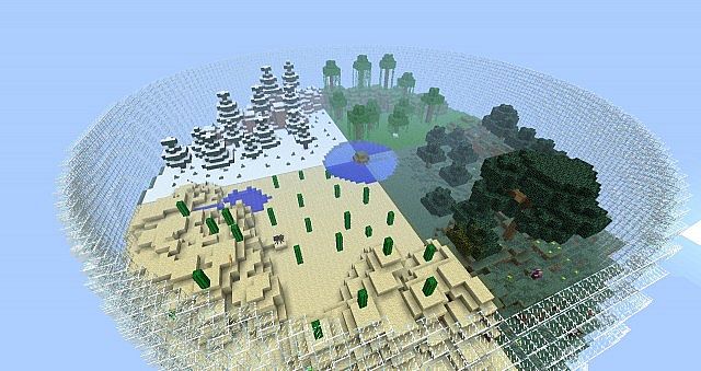 Sphere survival Minecraft Map