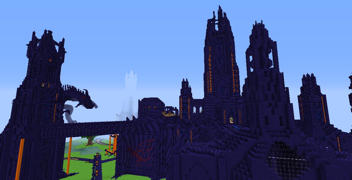 A Dragon Fortress (Monderya) Minecraft Map