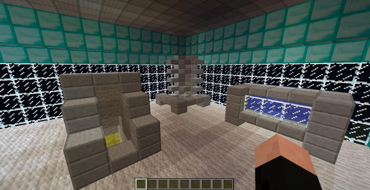 Alot Of Pixel Art & Stark Tower Minecraft Map