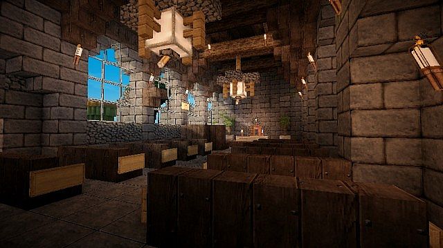Stone Church Minecraft Map
