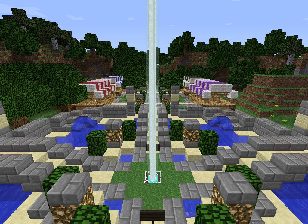 Faction Server Spawn Minecraft Map