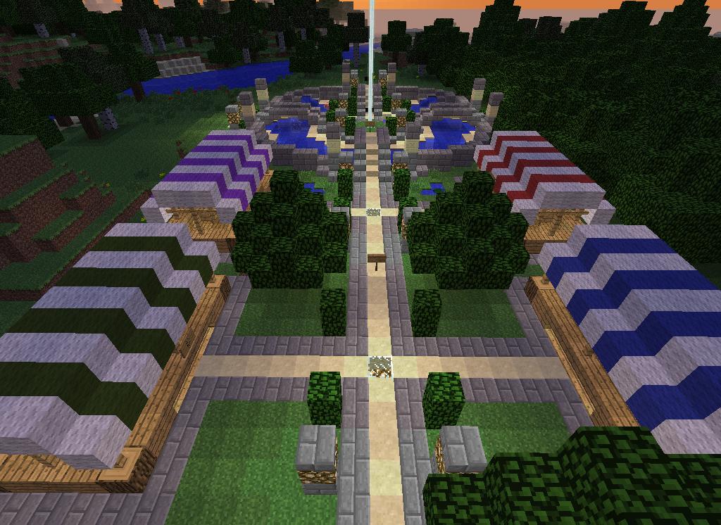 Faction Server Spawn Minecraft Map
