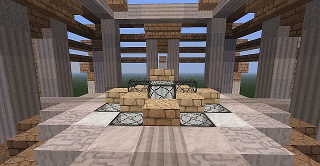 Mekbots Desert-Quarts Server Spawn Minecraft Map
