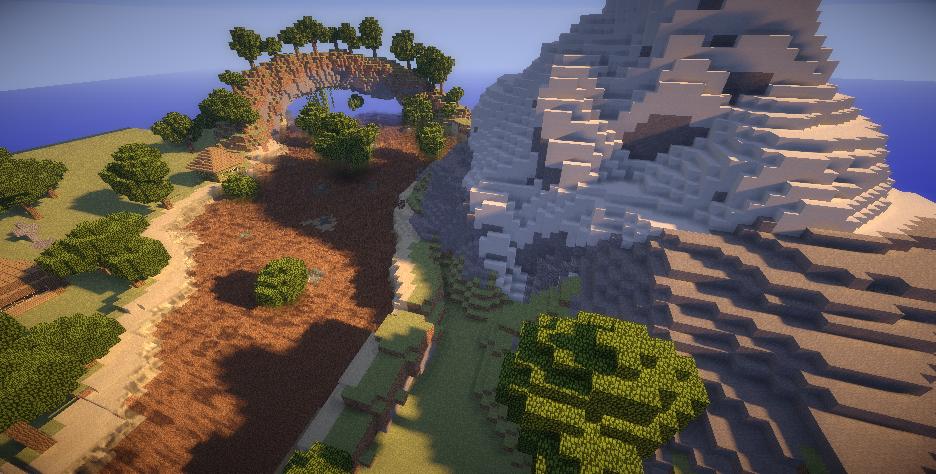 Superflat Biomes Survival BETA Minecraft Map