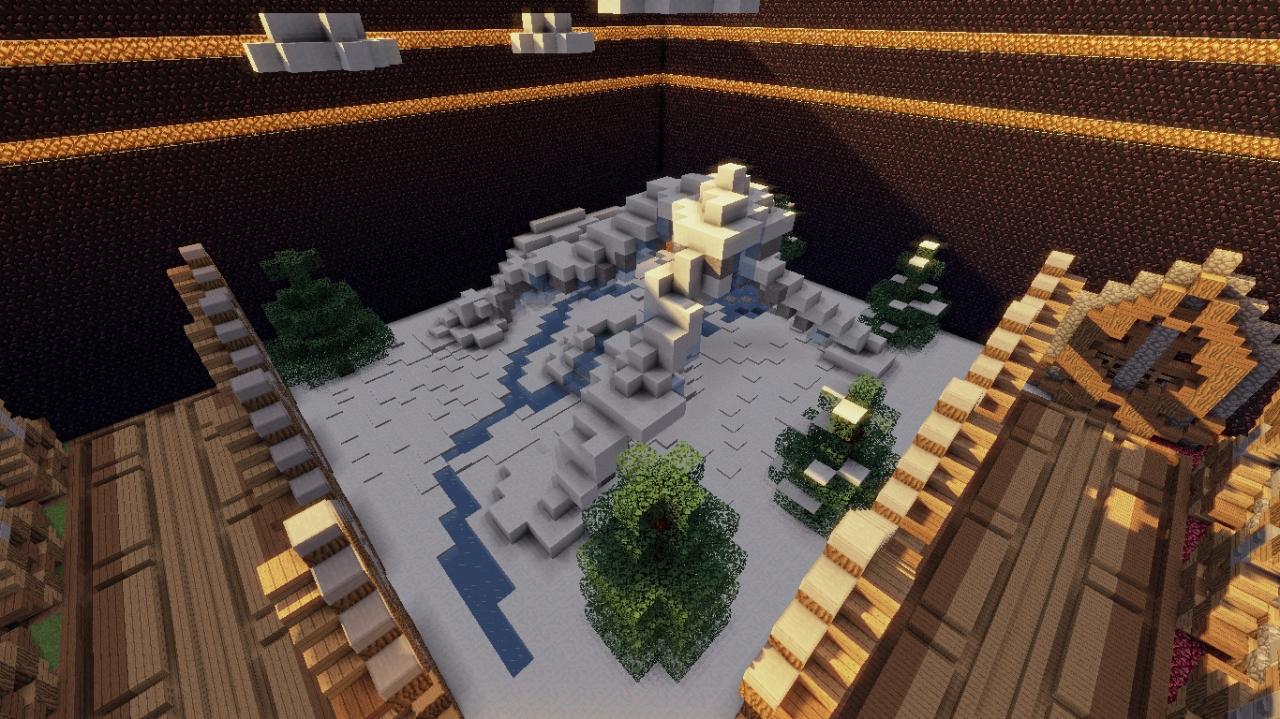 4 biomes Minecraft Map