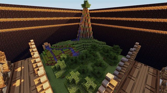 4 biomes Minecraft Map