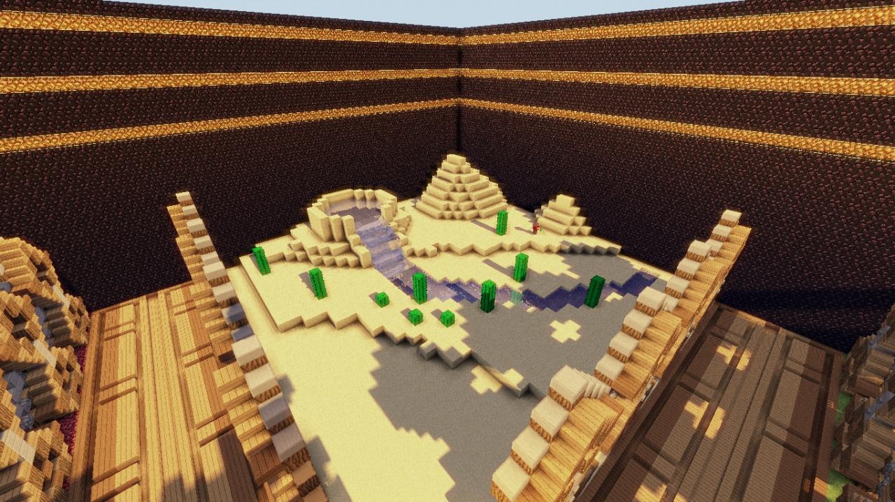 4 biomes Minecraft Map