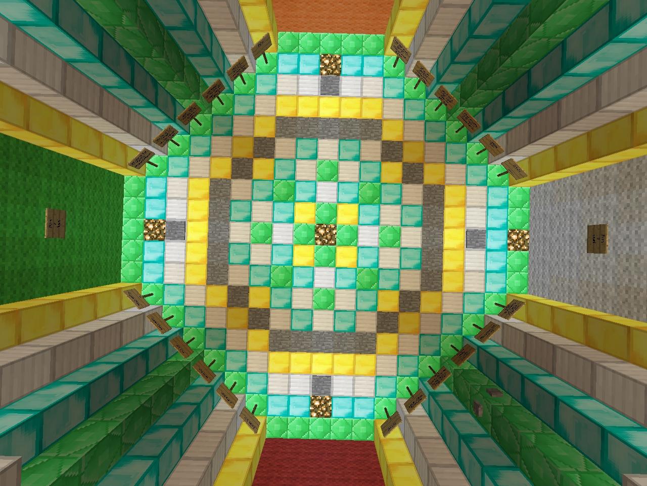 Minecraft 4_Parkour v1.0! Jump & run + battle at end! Minecraft Map