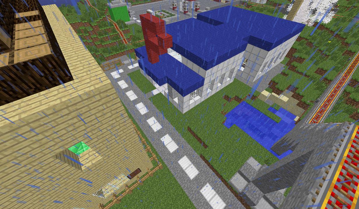 My first random world Minecraft Map