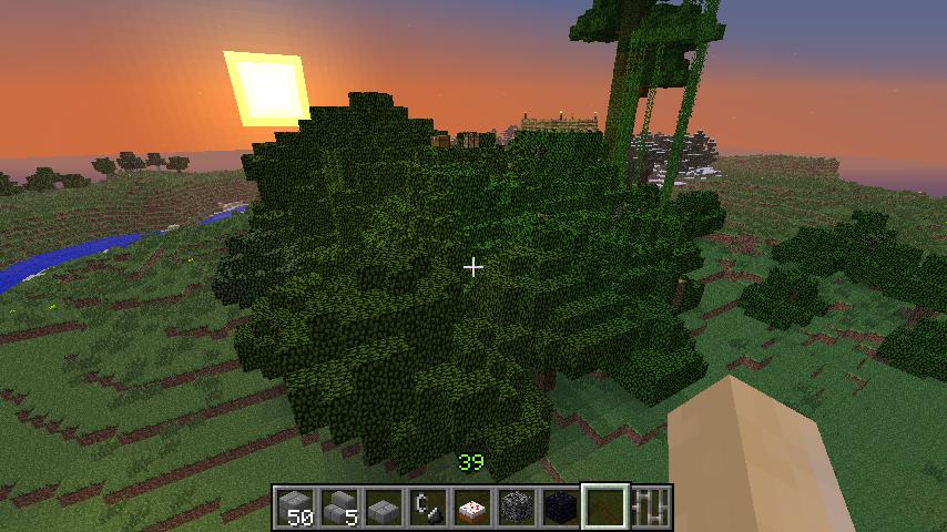 Large Tree House Minecraft Map