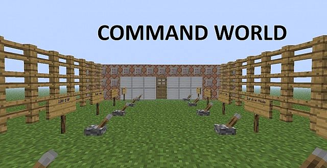 Command World - Demo Version Minecraft Map
