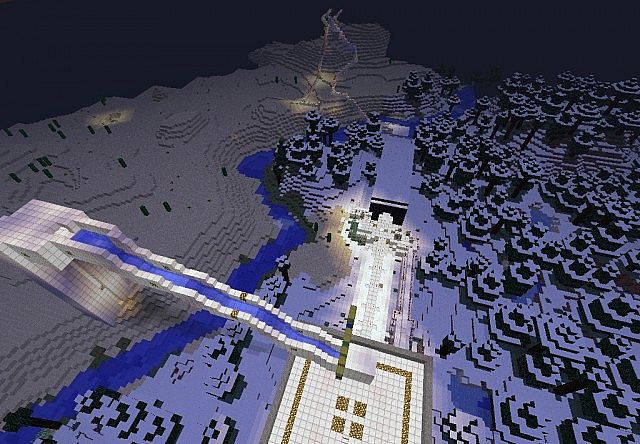 LAB run jump run Minecraft Map