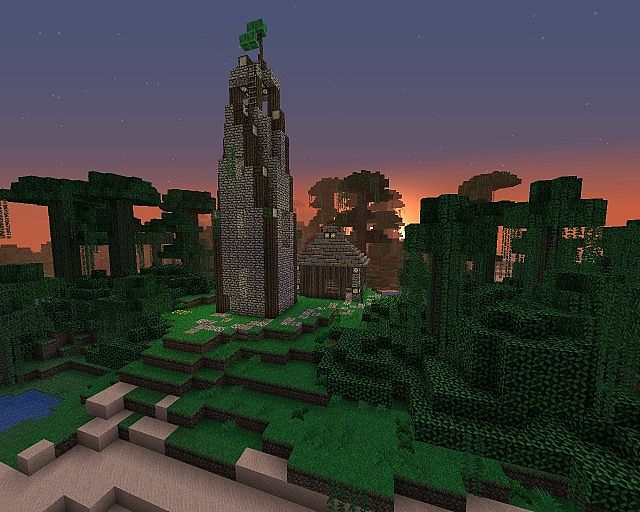 Olde Jungle Village Minecraft Map