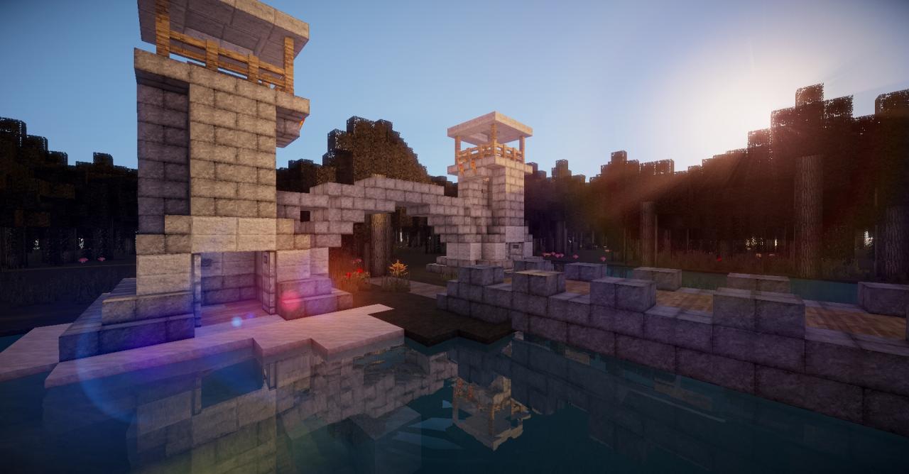 Actium Server Spawn Minecraft Map