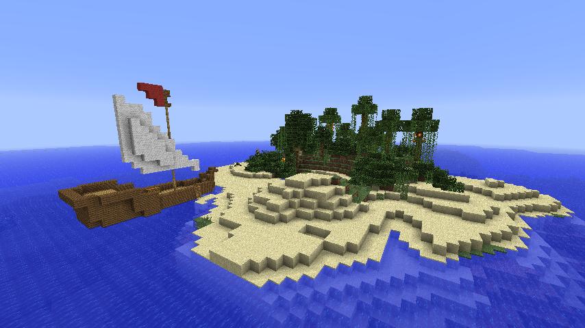 "Stranded" Minecraft Map