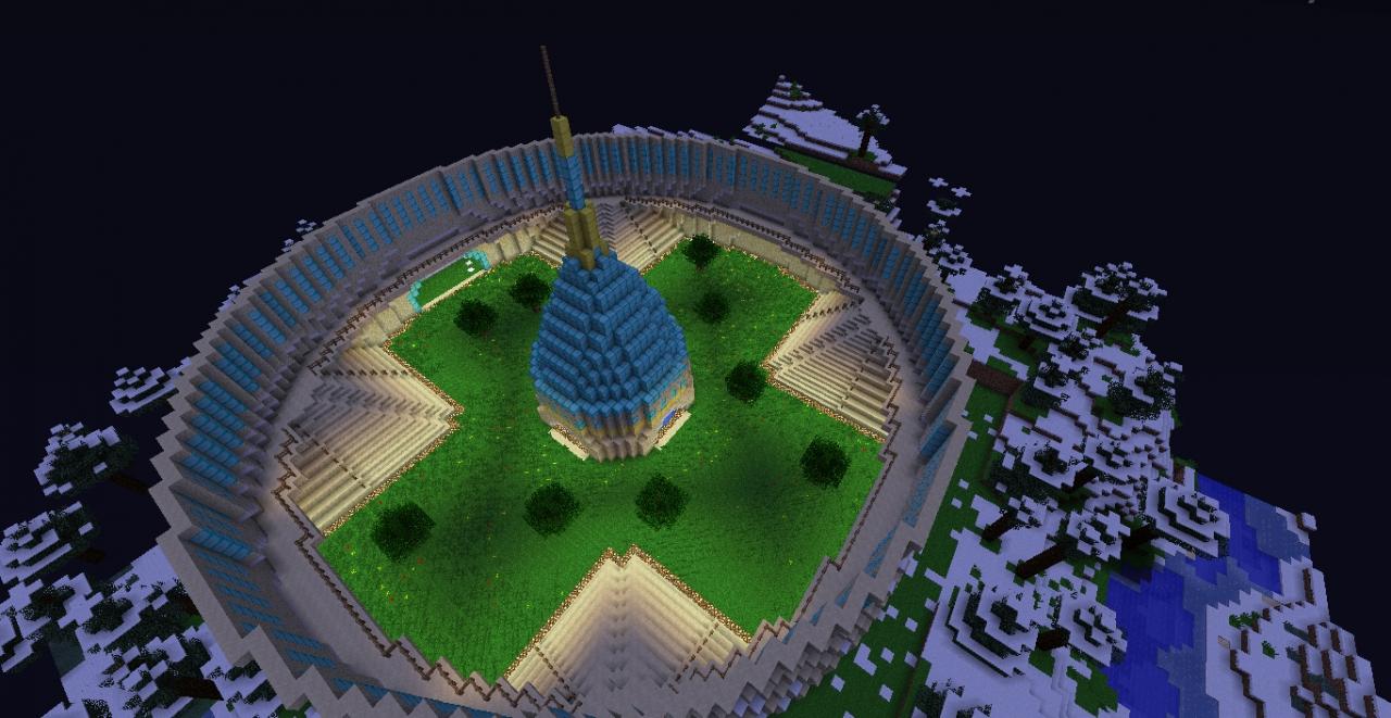 Epic server spawn Minecraft Map