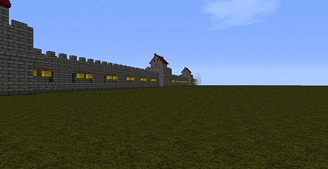 The great wall of minecraft Minecraft Map