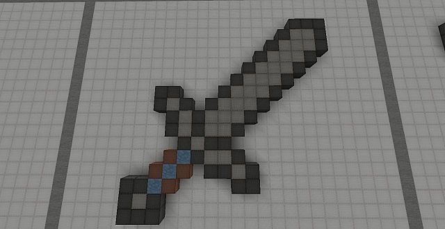 sword creation Minecraft Map