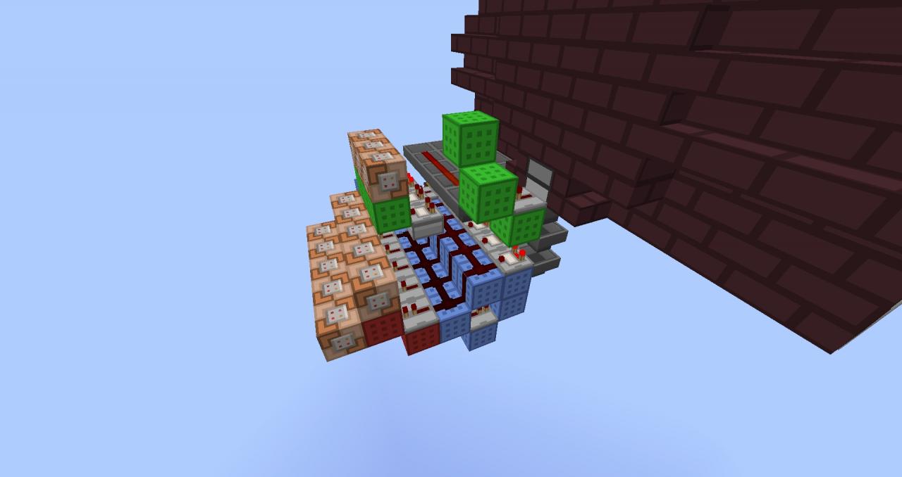 RedstoneMagic Computer System. Minecraft Map